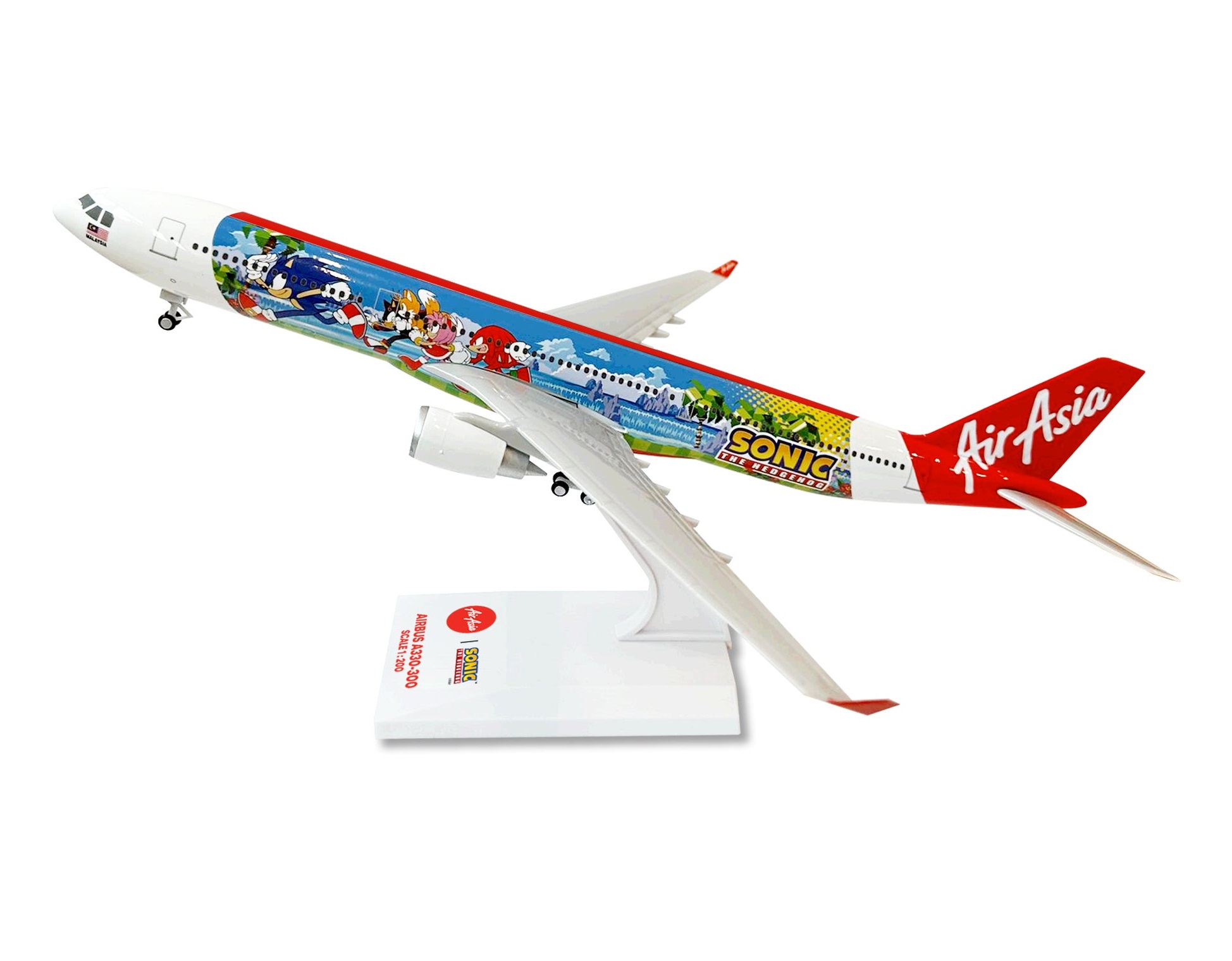 AirAsia x SEGA/ATLUS sees Sonic and Persona aircraft take to the skies