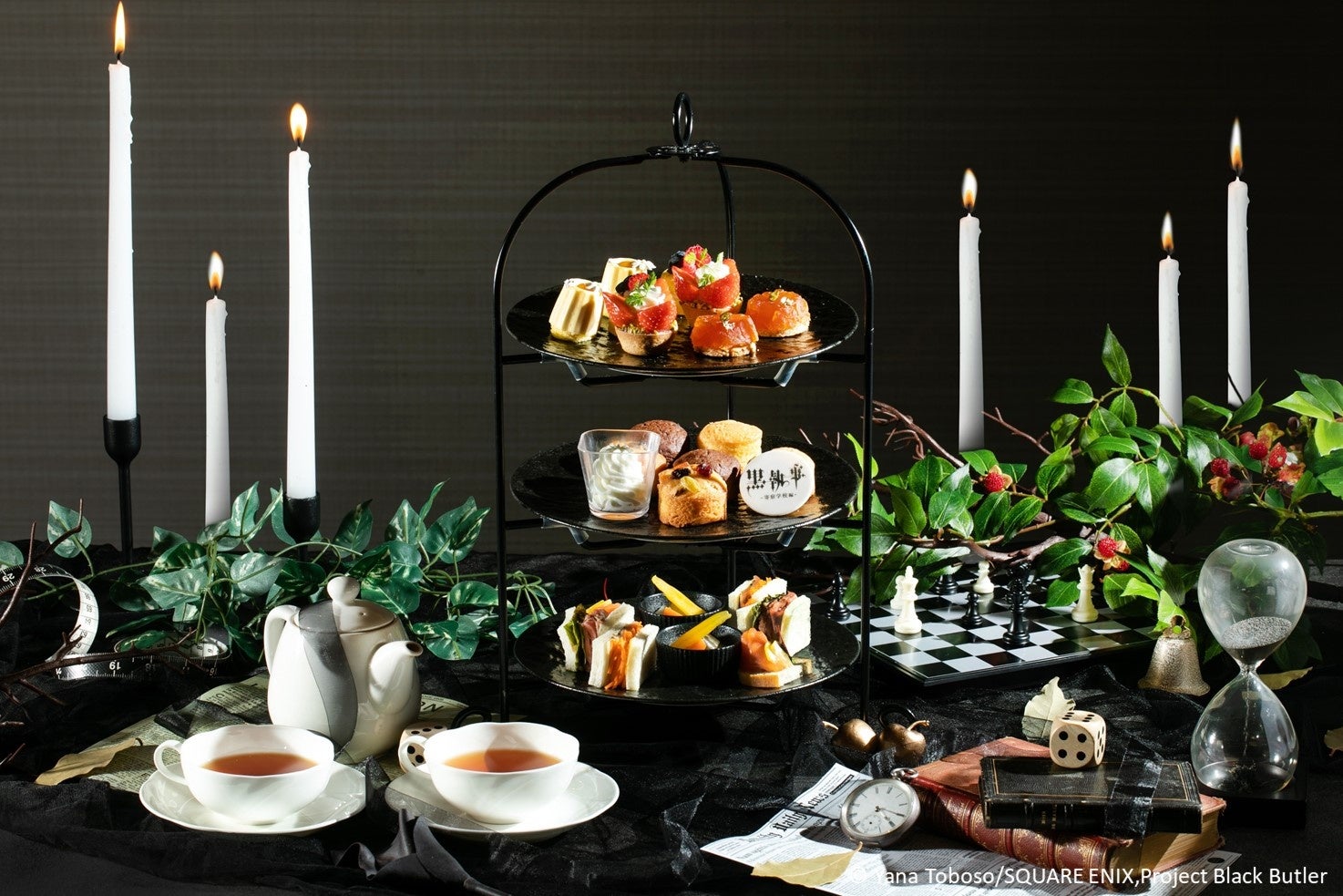 You can now stay in one of 6 Black Butler themed hotel rooms in Tokyo