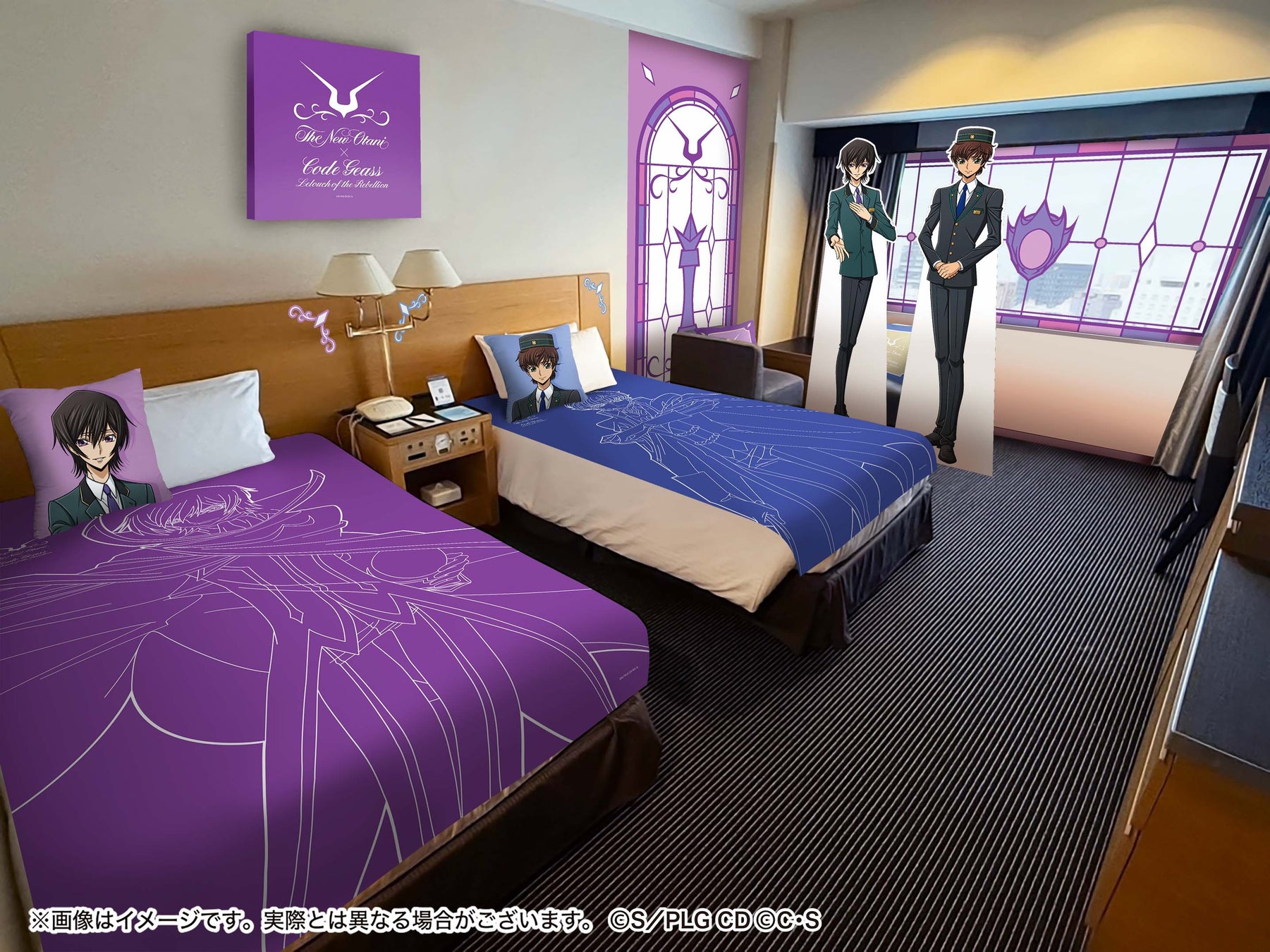 Code Geass themed rooms coming to popular Tokyo hotel