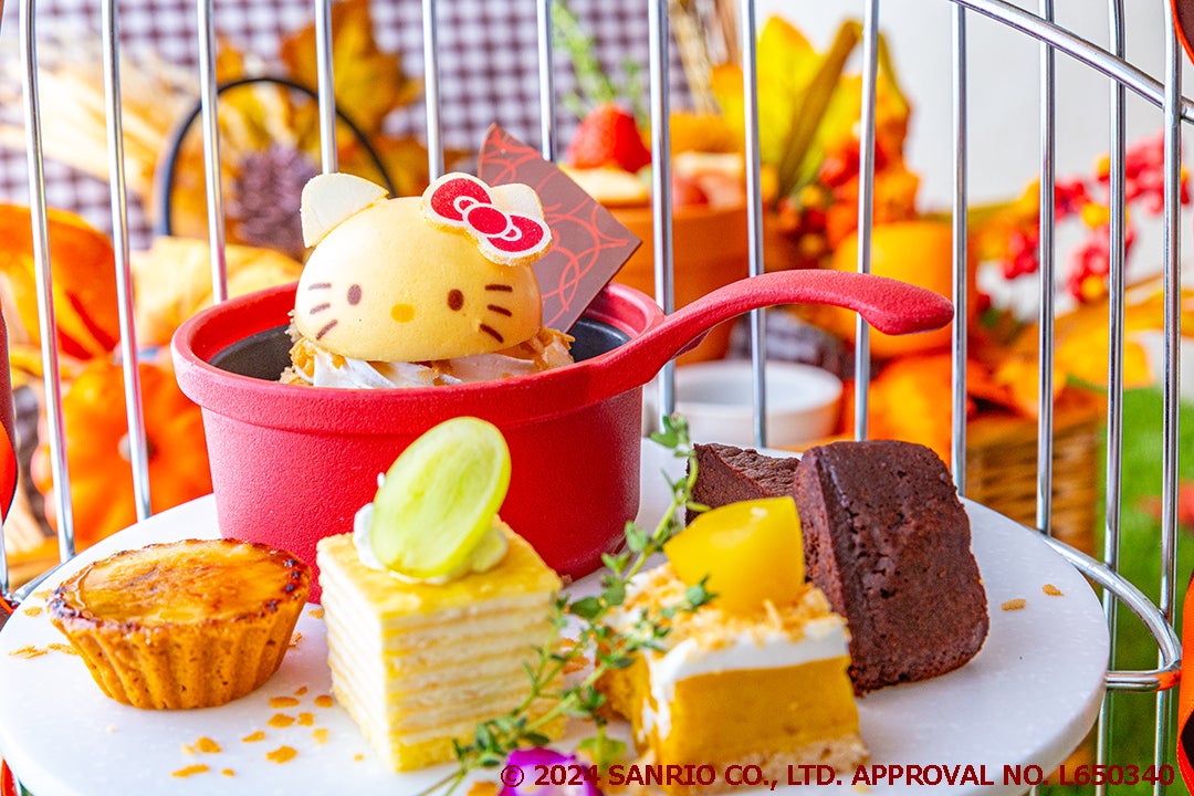 Tokyo's Sanrio cafe reveals adorable Halloween 2024 afternoon tea set