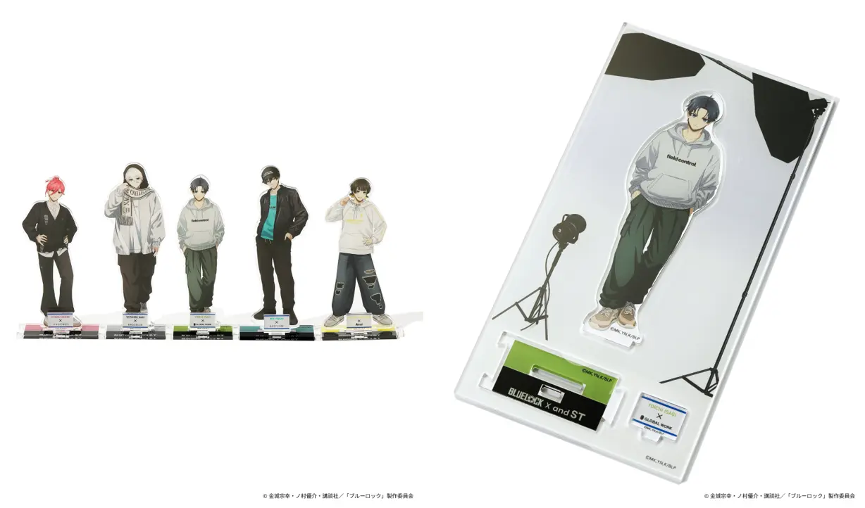 New BLUE LOCK fashion collab imagines players off-field outfits