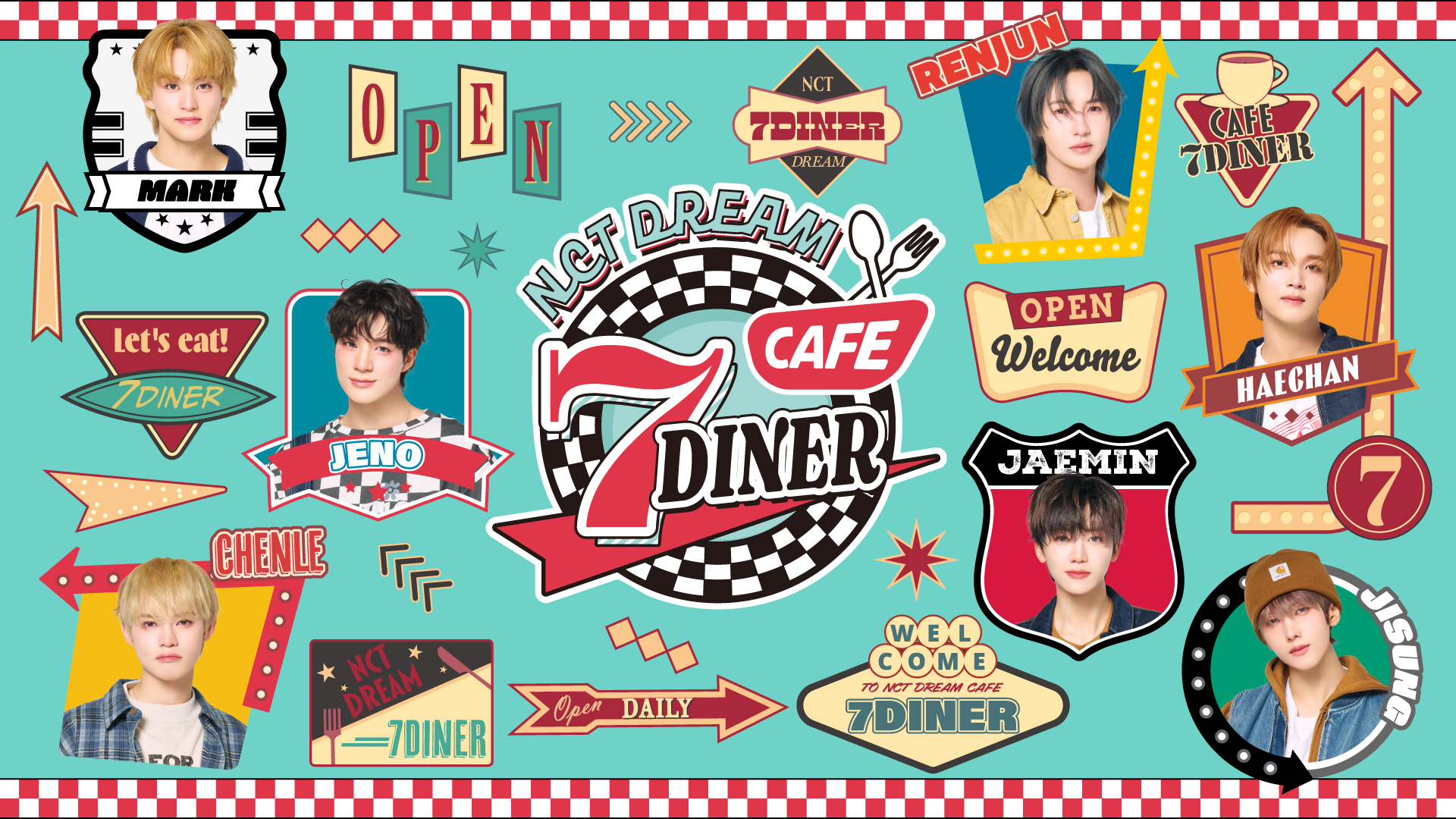 NCT DREAM CAFE 7DINER in Hakata - 30th Jan to 2nd Mar 2025