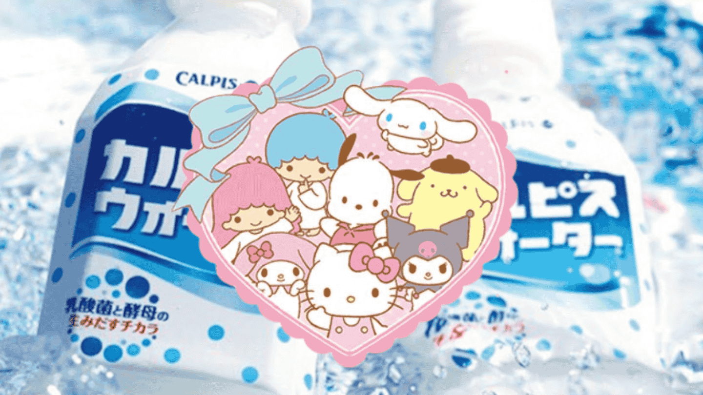 Sanrio x Calpis - 12 cute new bottle designs set to hit stores