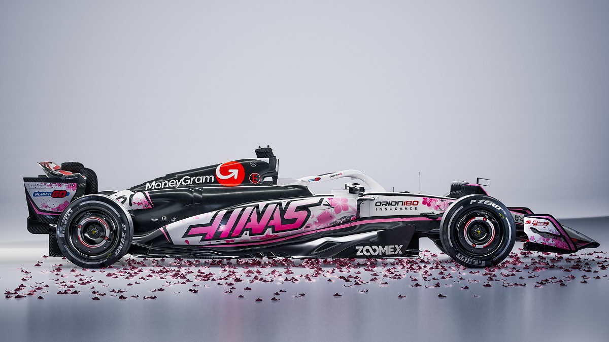 F1 team reveals sakura themed livery for Japanese Grand Prix
