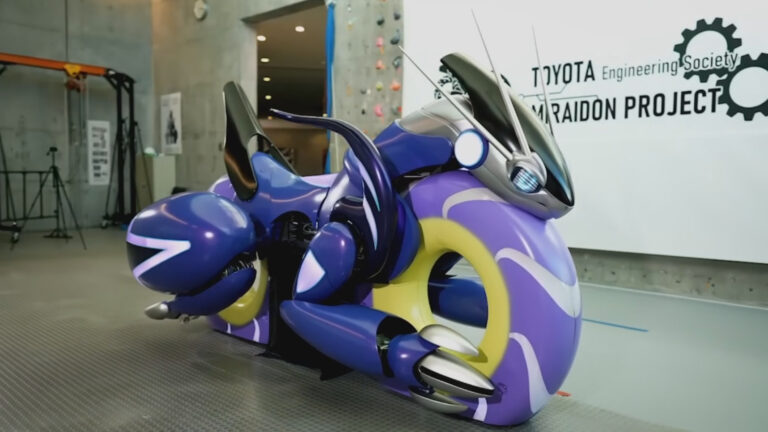 Honda creates real-life rideable legendary Pokémon motorcycle