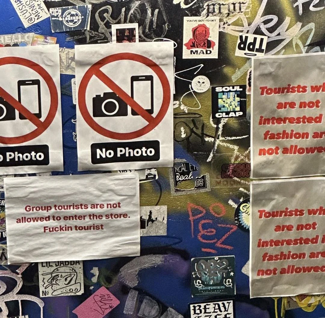 Sign appears in Harajuku telling tourists to “go to hell” as anti ...