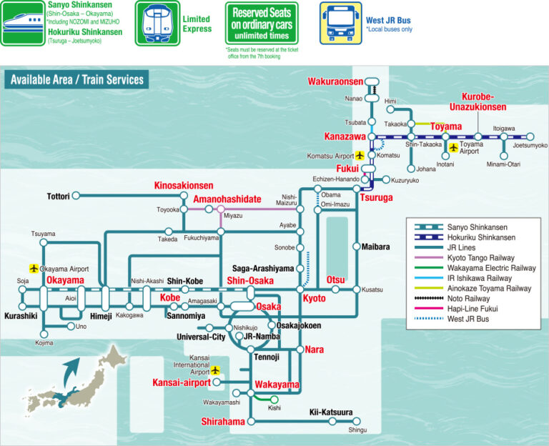 Everything you need to know about the JR Kansai-Hokuriku Area Pass