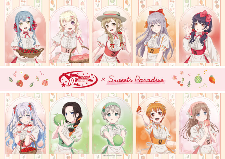 BanG Dream! x Sweets Paradise collab cafe now open in stores across Japan