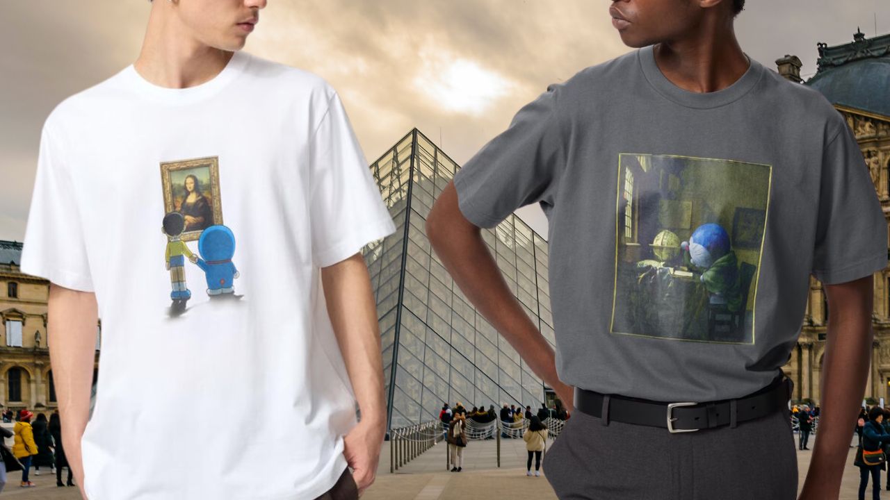 UNIQLO unveils "Doraemon & Louvre Museum UT" T-shirts that blend ...