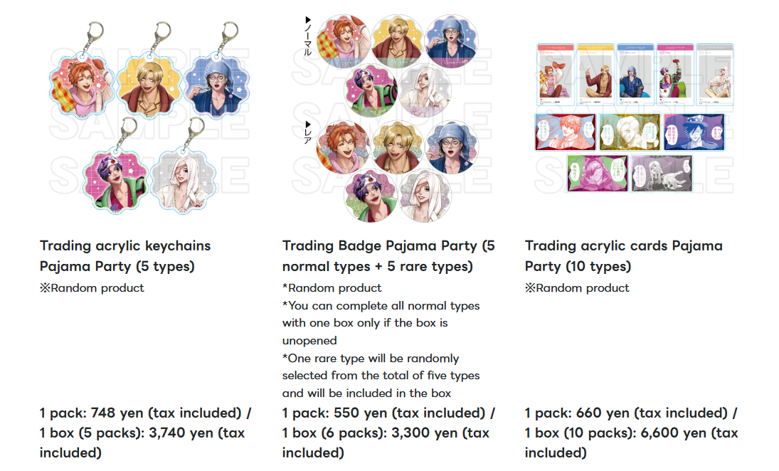 Junket Bank 'Pajama party' themed pop up shop opens in anime stores ...