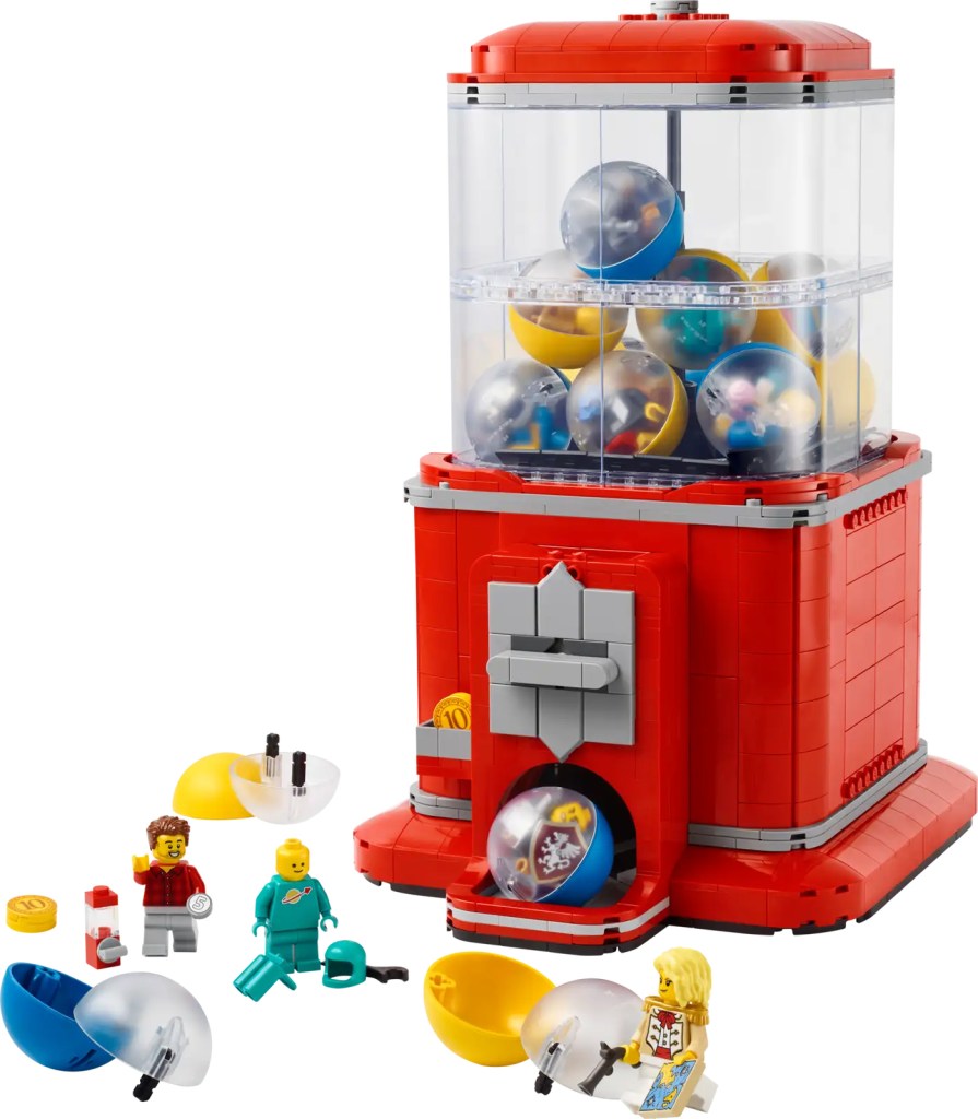LEGO to release working gachapon machine as new "LEGO Ideas" set