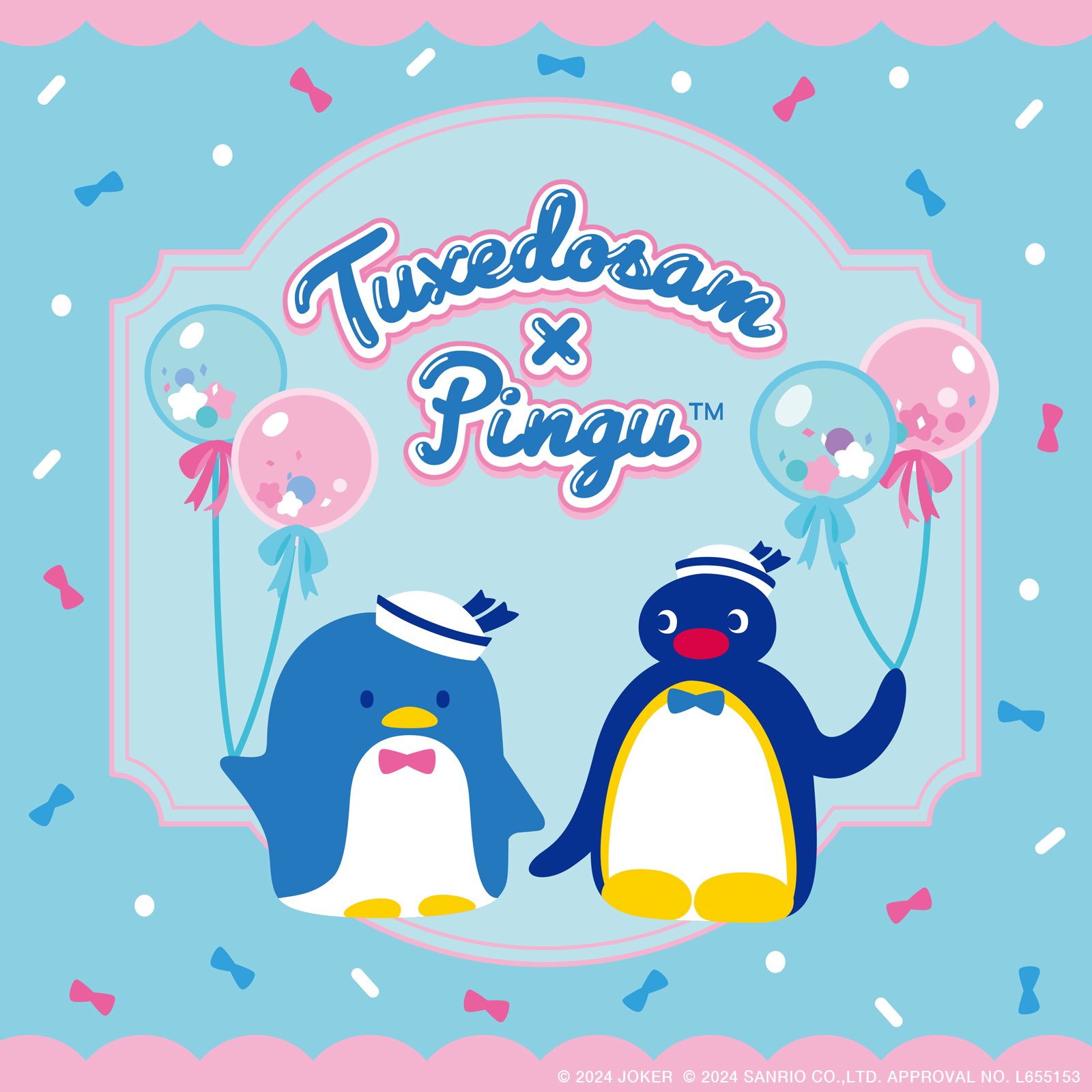 Tuxedo Sam and Pingu combine for the ultimate penguin themed collab