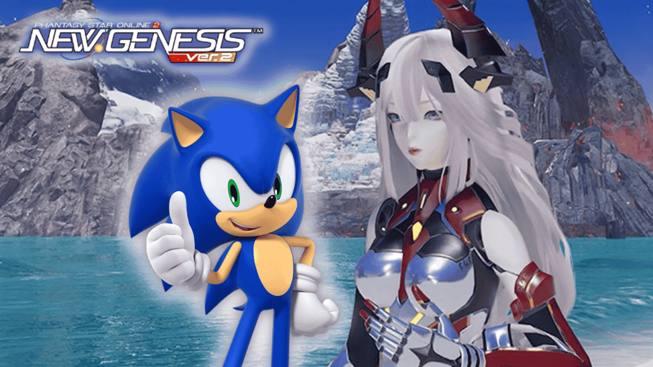 Sonic dashes into "PSO2 New Genesis ver.2" for 34th anniversary collab