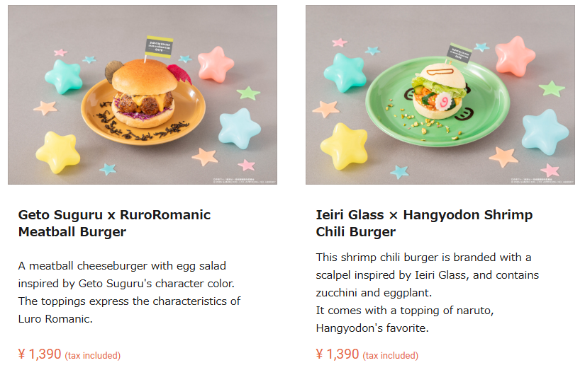 Jujutsu Kaisen and Sanrio team up for the cutest collab cafe this June