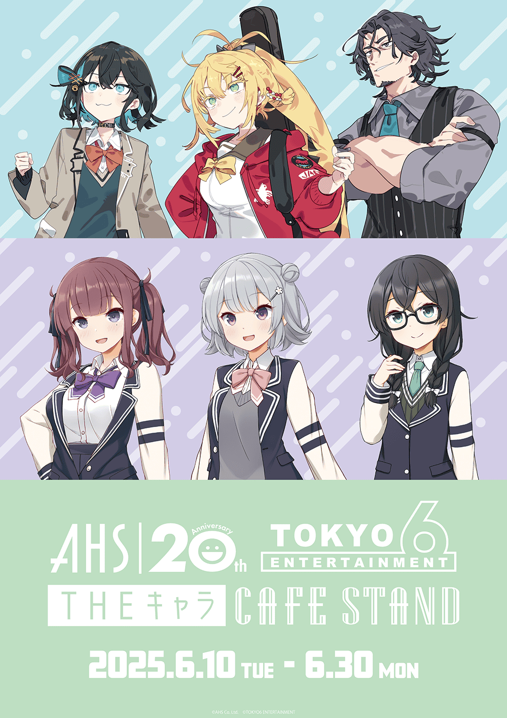 AHS & TOKYO6 collab cafe stand now open in Tokyo