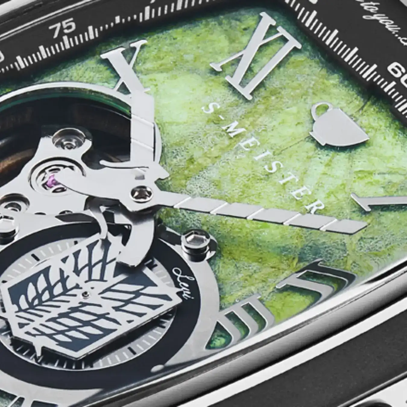 New handcrafted Attack on Titan watches are limited to just 100 pieces each