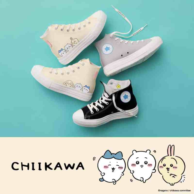 Converse x Chiikawa second collab designs and release date confirmed