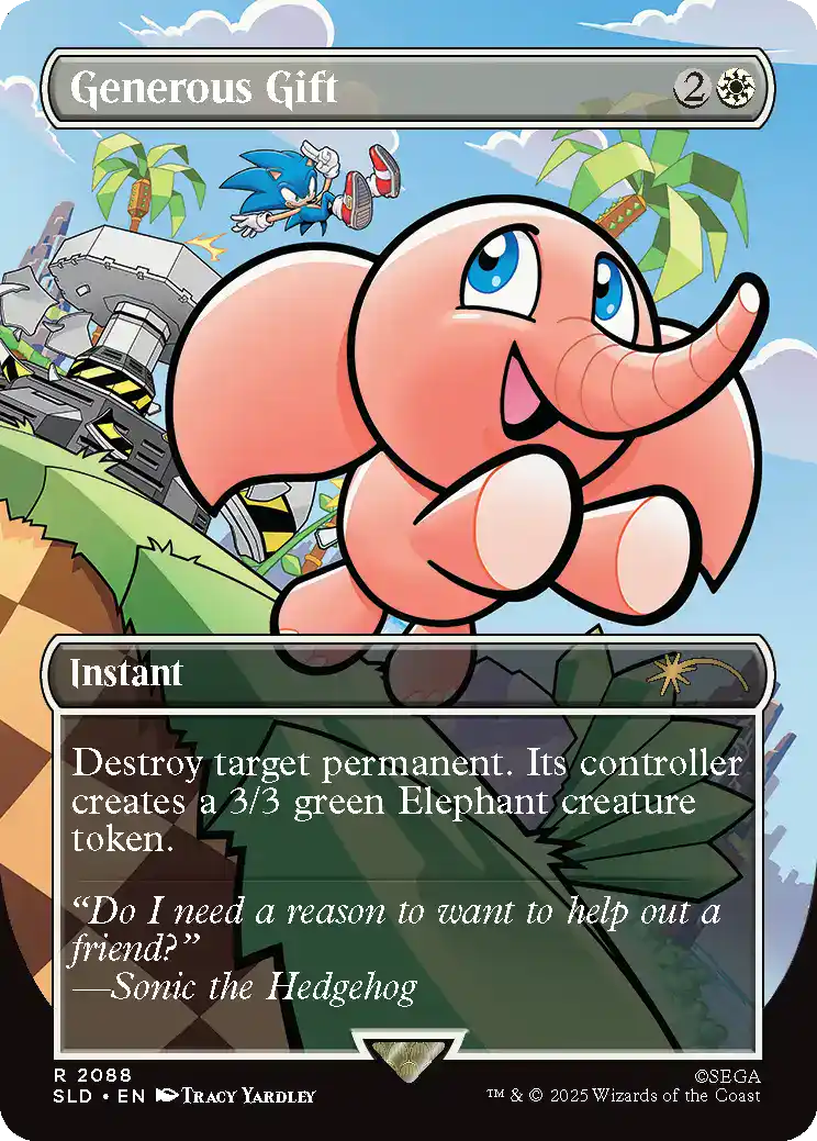 See every card as Magic: The Gathering announces Sonic the Hedgehog ...