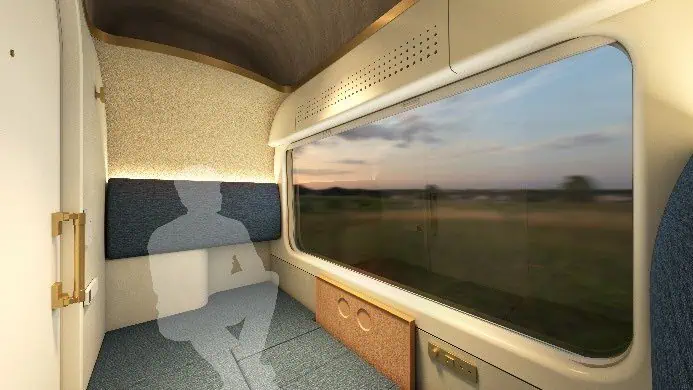 Take a first look inside Japan's new premium overnight express train ...