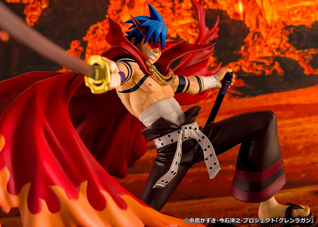 New Gurren Lagann statue may be the best ever figure of Kamina
