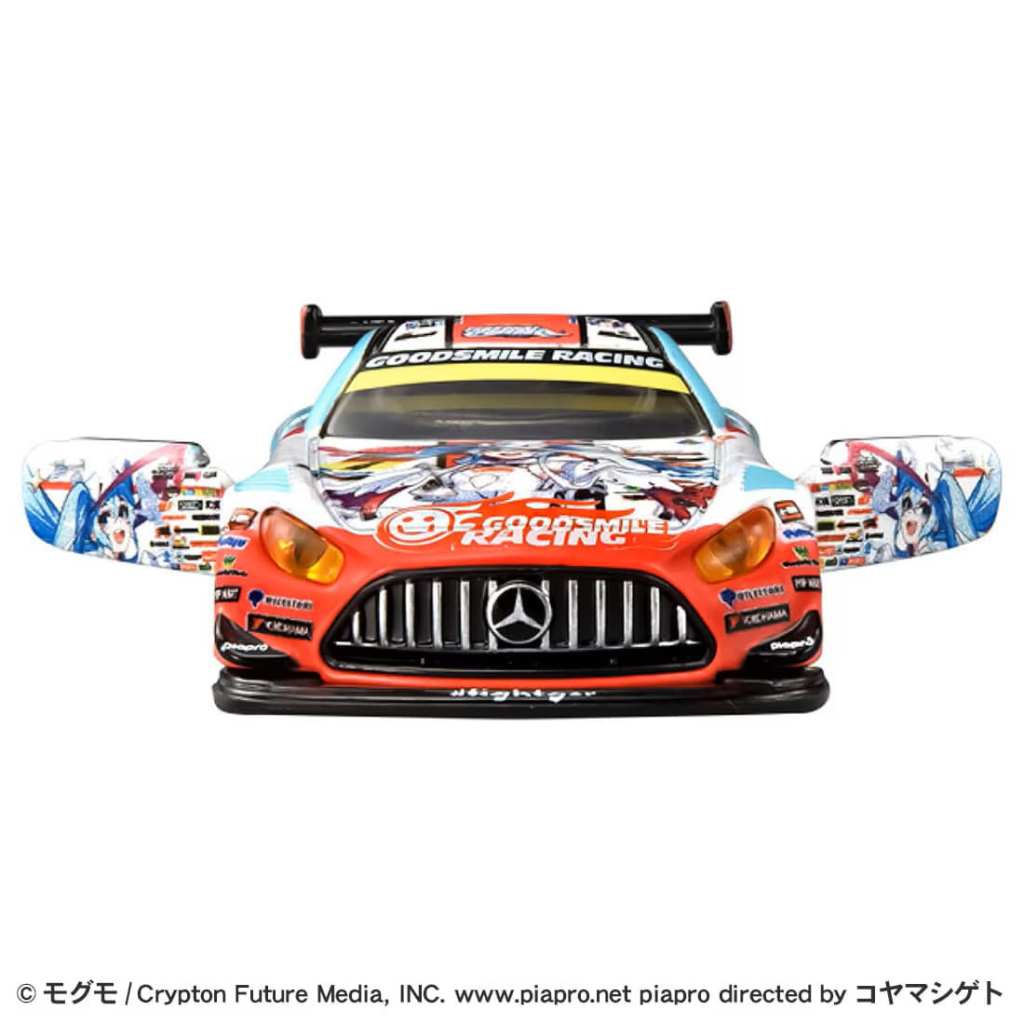 Hatsune Miku themed Mercedes AMG racing car gets a premium figure replica