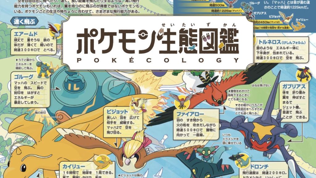 "Pokémon Encyclopedia" preview offers a sneak peek at 10 illustrated pages