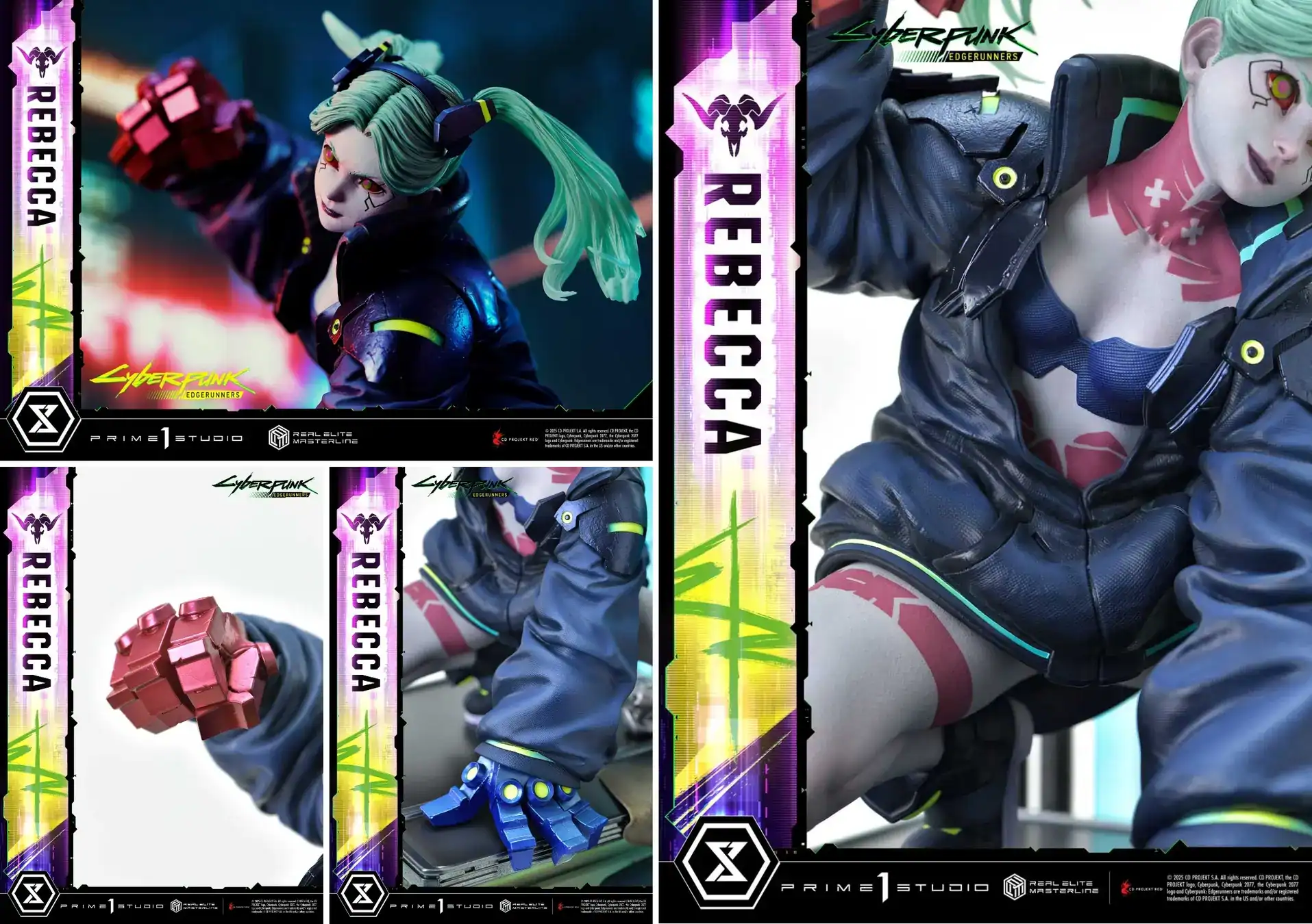 Orders open for new statue of Rebecca from Cyberpunk: Edgerunners