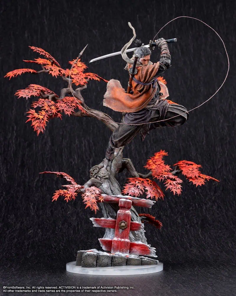 Orders open for Kotobukiya exclusive 1/7 scale Sekiro "Wolf" statue