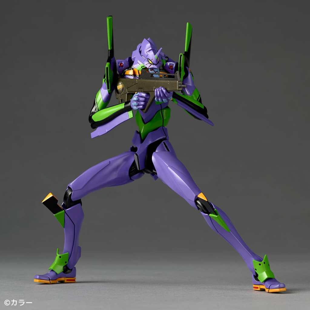 Evangelion Unit-01 joins the "Revoltech Amazing Yamaguchi " line with ...