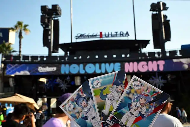 Ticket perks and exclusive merch revealed for hololive’s Dodgers night ...