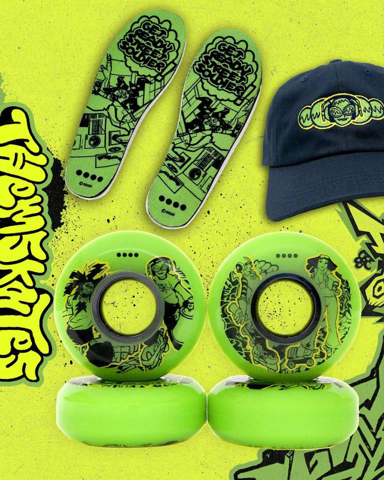 New Jet Set Radio 25th anniversary merch line includes actual skates