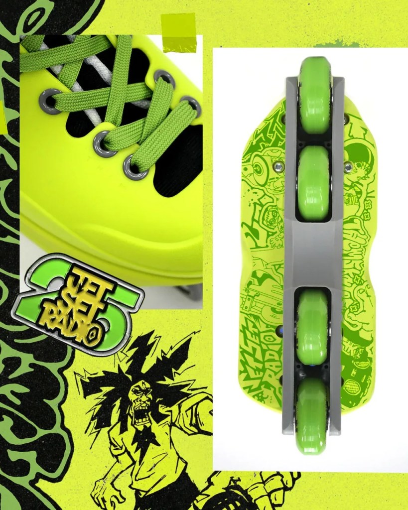 New Jet Set Radio 25th anniversary merch line includes actual skates