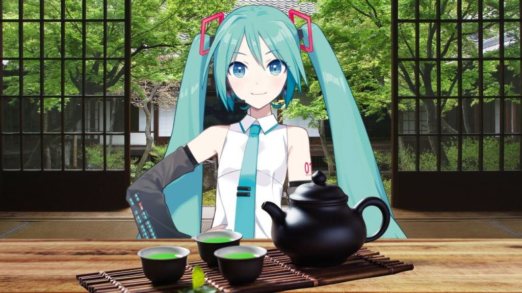 Miku inspired Japanese sweets created for new themed tea ceremony ...