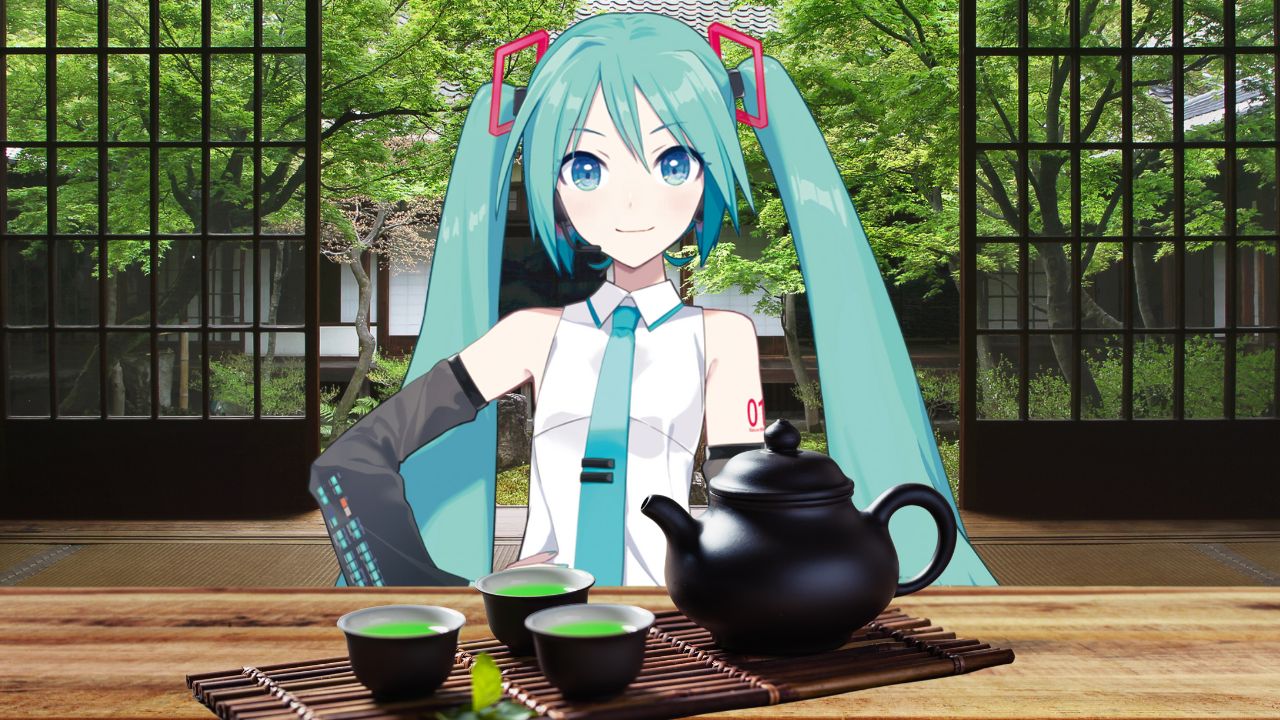 Miku inspired Japanese sweets created for new themed tea ceremony ...