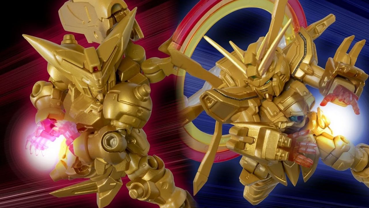 God Gundam and Master Gundam "MOBILE SUIT ENSEMBLE" figures get new ...
