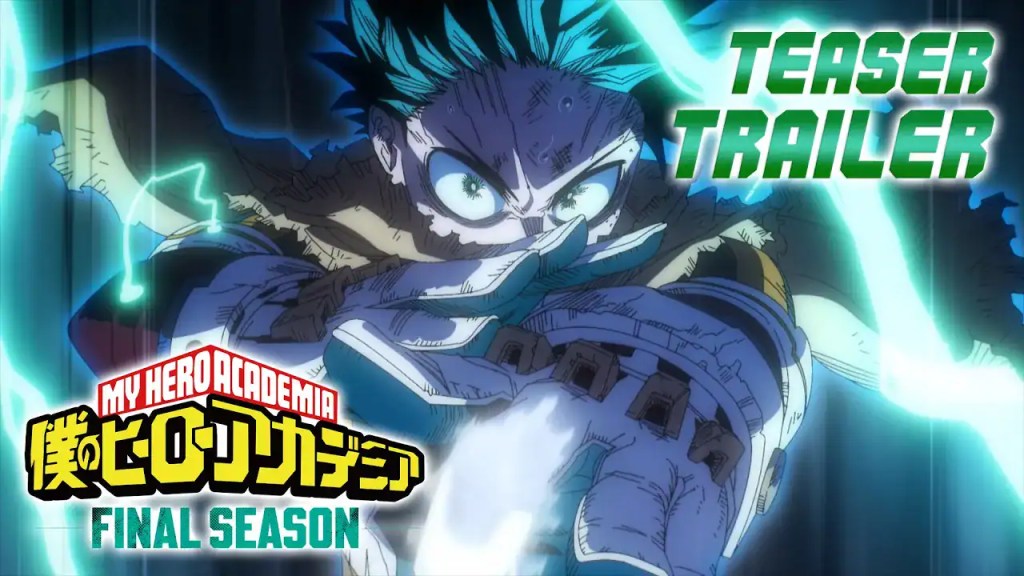 My Hero Academia's final season gets a new teaser trailer