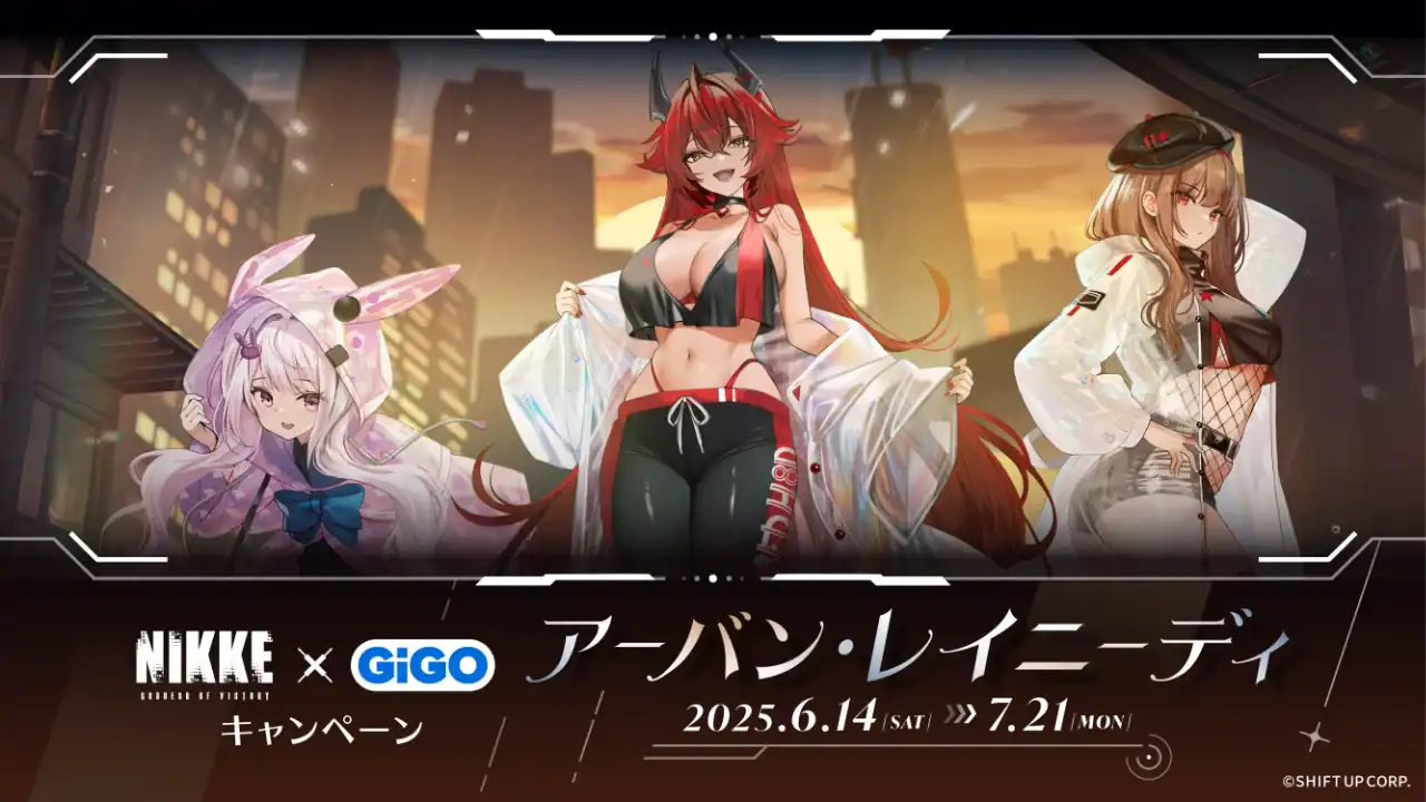 Goddess of Victory: NIKKE launches collab campaign with GiGO arcades
