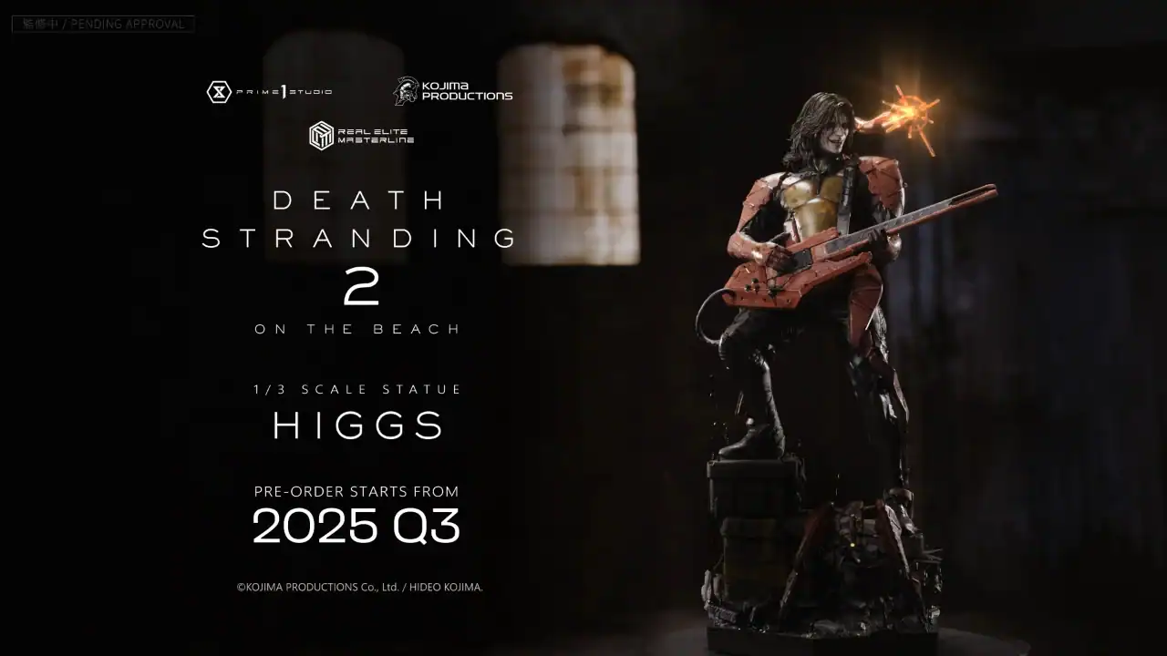 High-end statue of Death Stranding 2’s Higgs announced by Prime 1 Studio