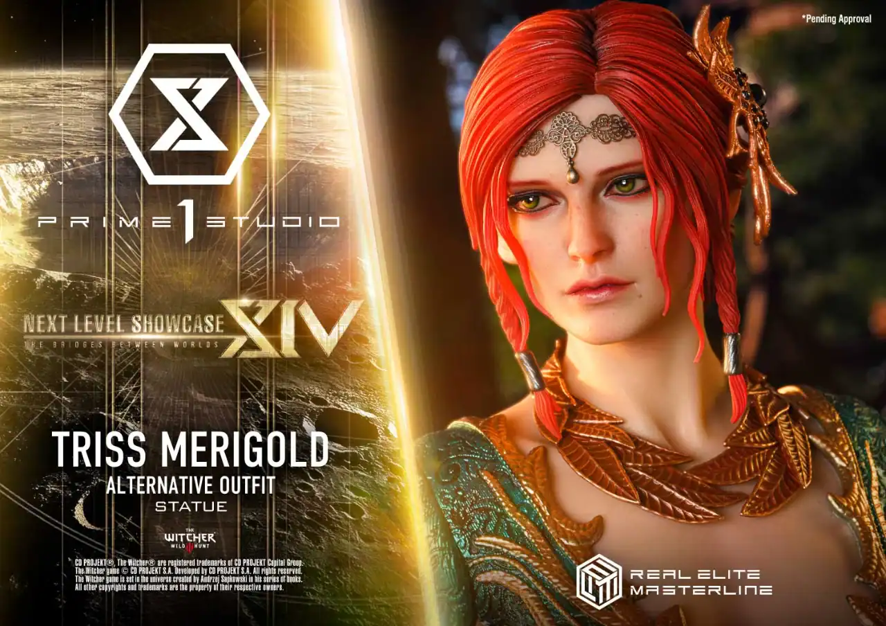 Stunning high-end statue of The Witcher 3’s Triss Merigold announced