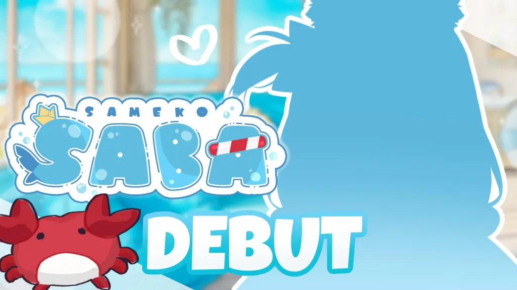 VTuber Sameko Saba hits 1 million subs 3 days after debut stream