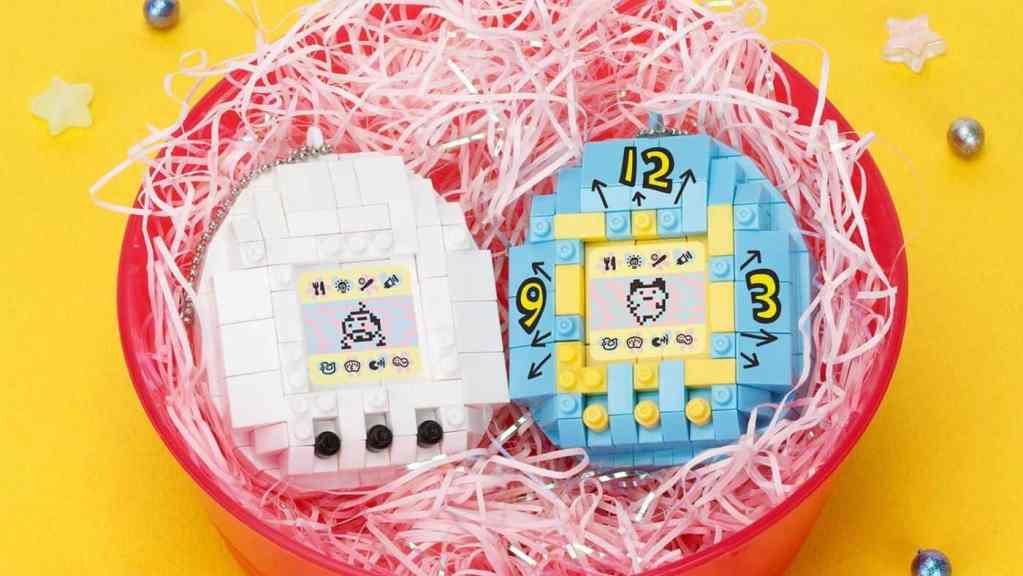 Build your own virtual pet with new Nanoblock Tamagotchi kits