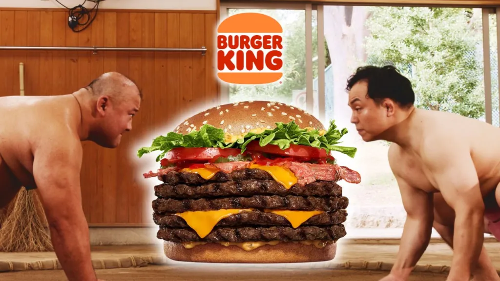 Burger King Japan releases new Sumo sized burger