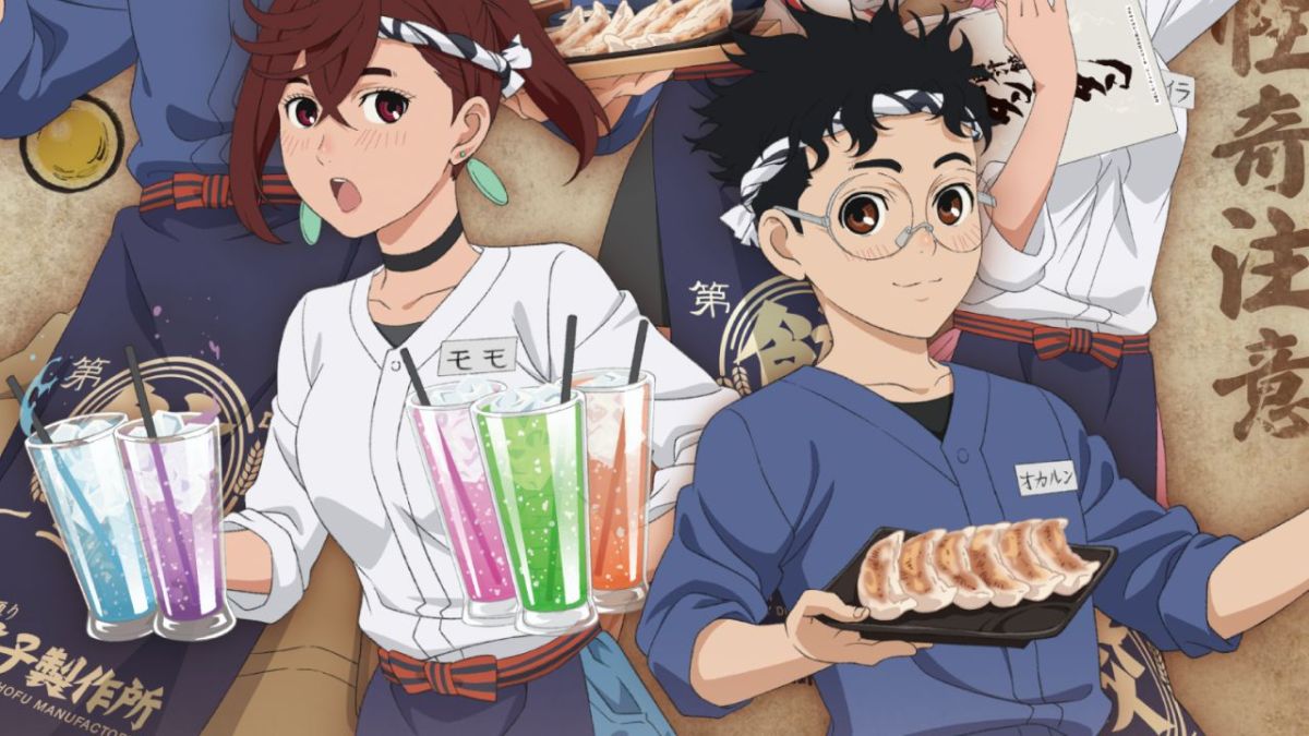 Dandadan's gyoza chain crossover returns with new themed food and merch