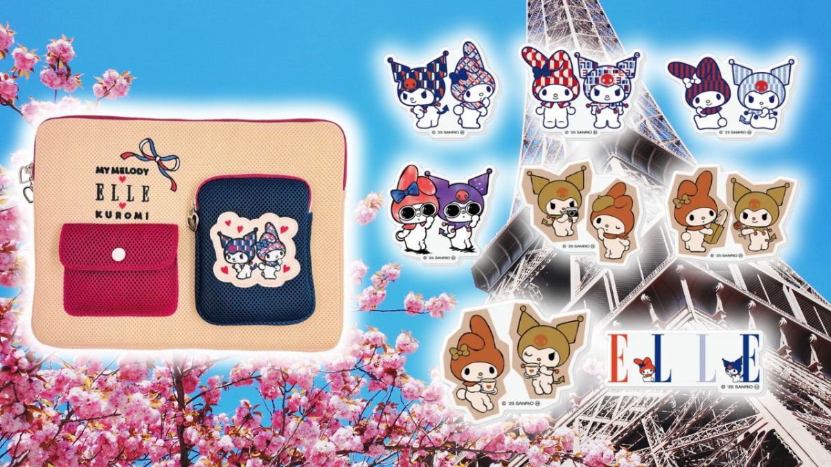 ELLE teams up with Sanrio’s My Melody and Kuromi for new merchandise ...