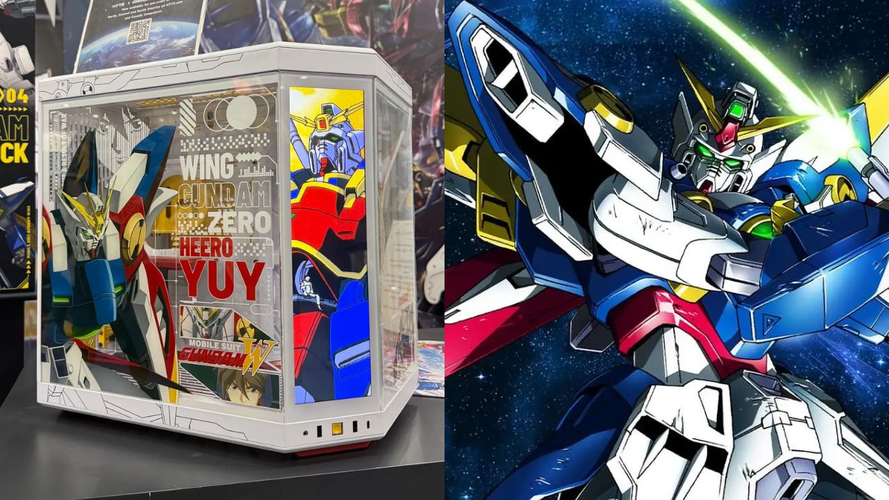 Limited-edition Gundam Wing PC hardware collection launched by Hyte