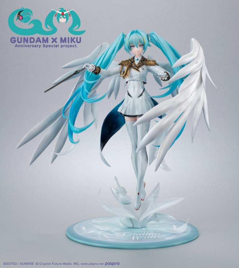 New Gundam Wing x Hatsune Miku collab figure fully revealed