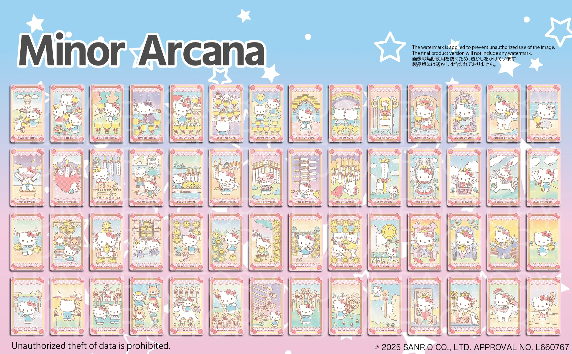 Sanrio releases official Hello Kitty tarot card deck