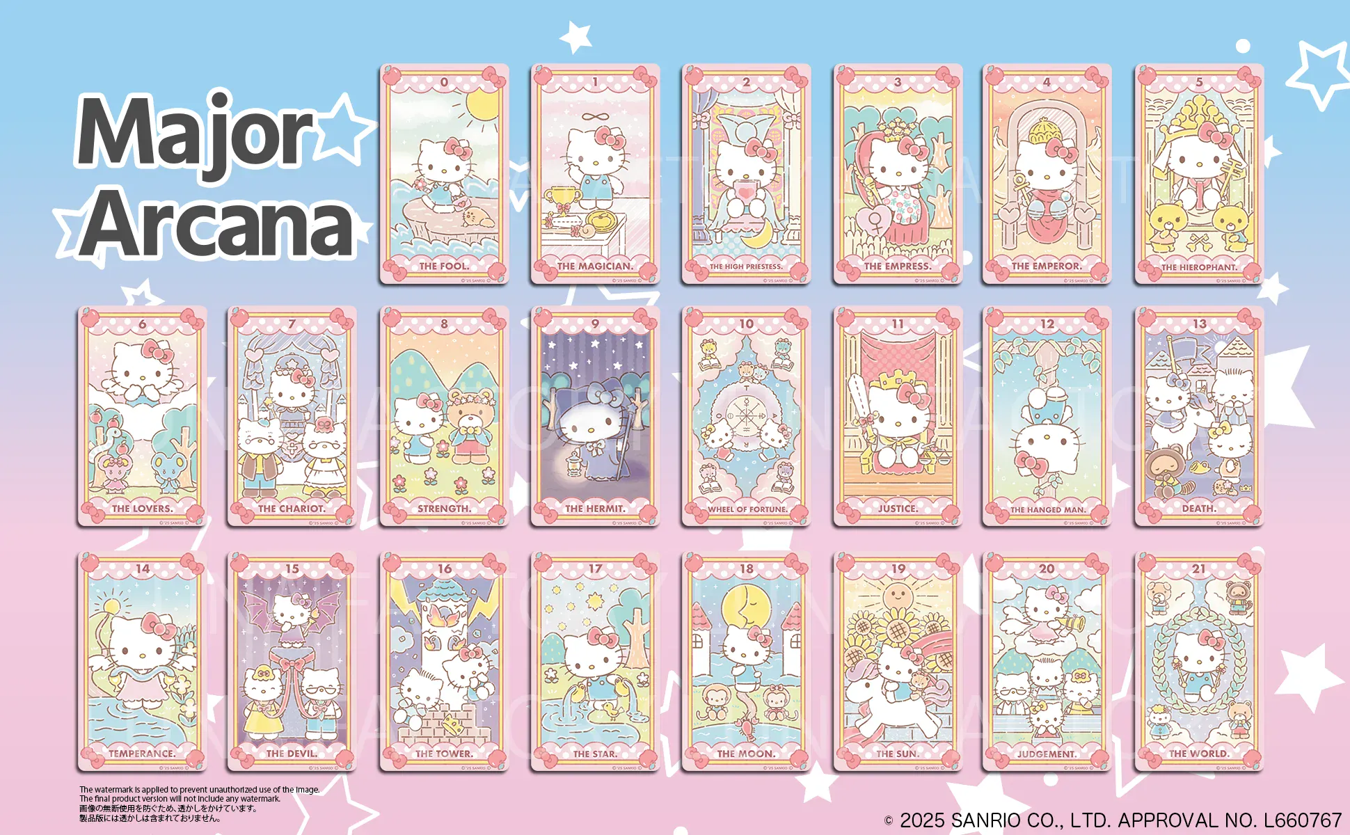 Sanrio releases official Hello Kitty tarot card deck