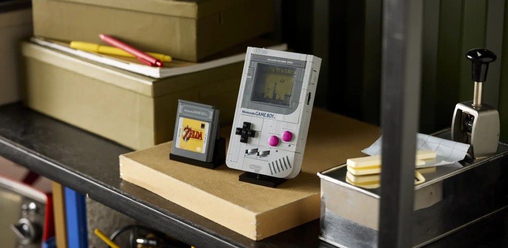 Pre-orders open for LEGO's 1:1 scale replica of Nintendo's iconic Game Boy