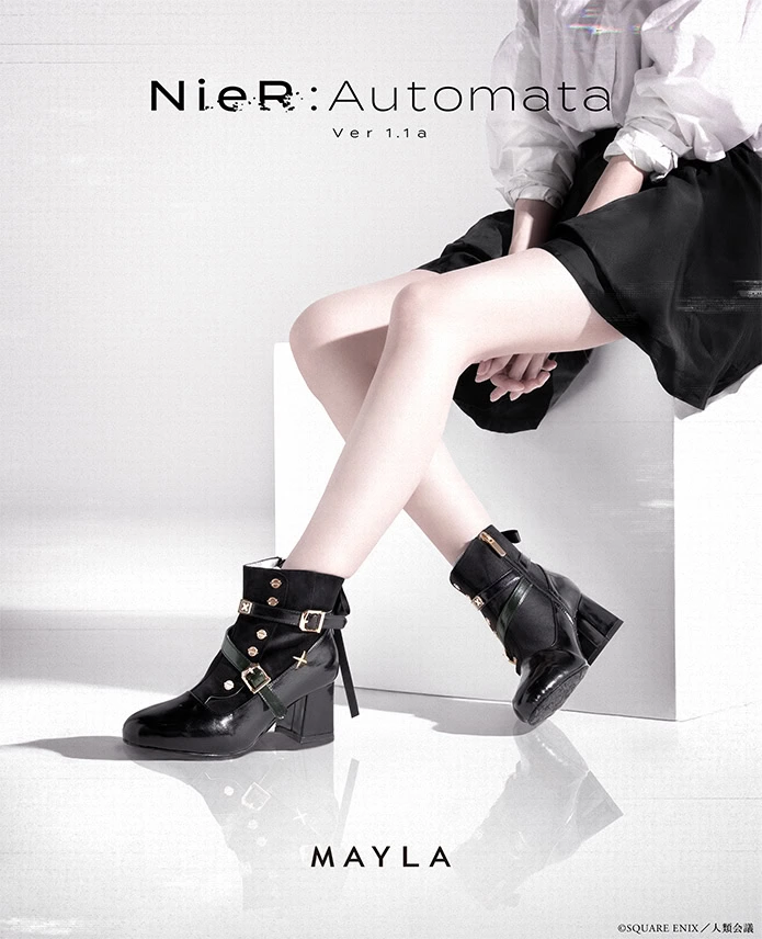 Official NieR:Automata fashion collection expands with new 9S-themed boots